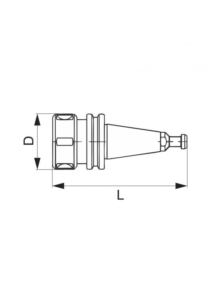 Porta herramientas SK30